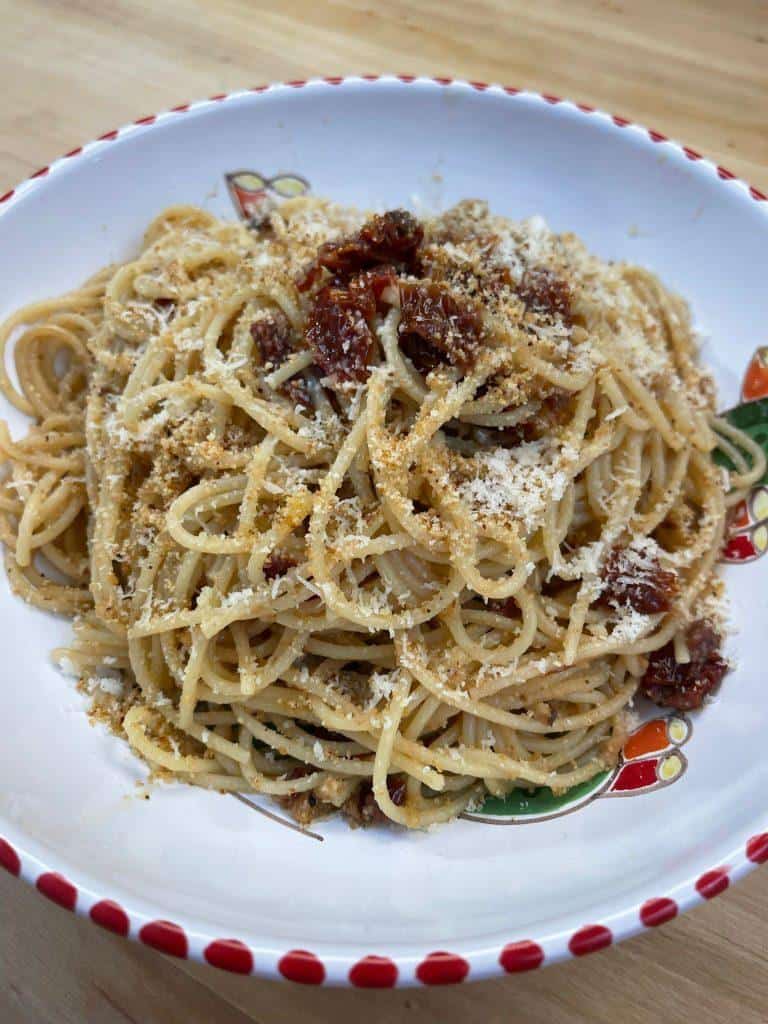 Pasta ra virigna - Giusina in Cucina